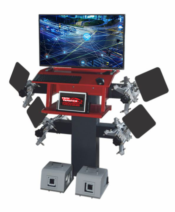 Portable 3D Wheel Alignment (TFP-8000) - 3D Wheel Alignment Machine